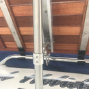 Mahogany Transom Boat Table with Teak Oil Finish – The Transom Table